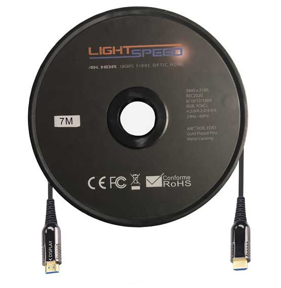Lightspeed - Fibre Optic HDMI Cables